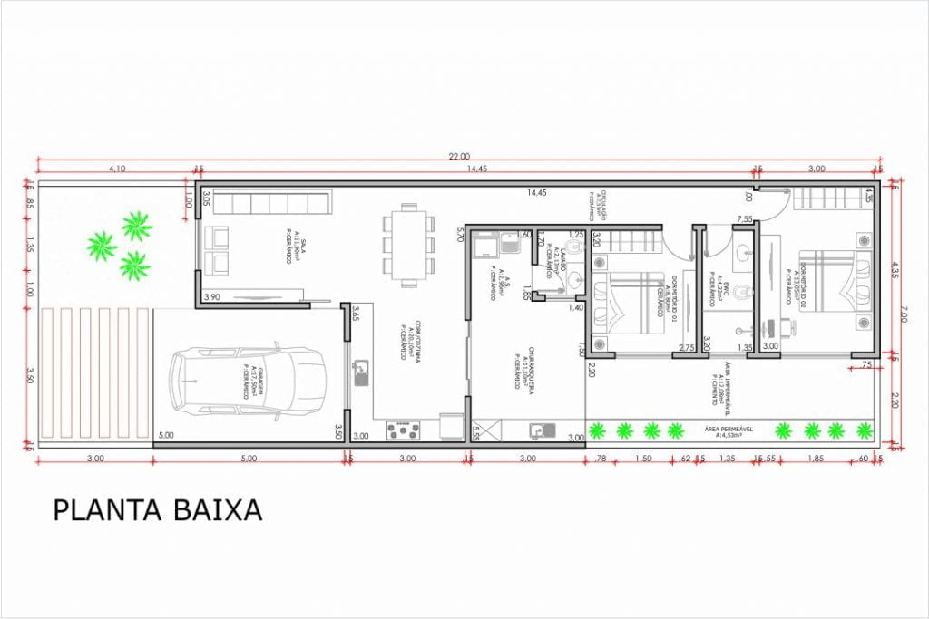Planta Baixa Projeto Planta Baixa Projeto