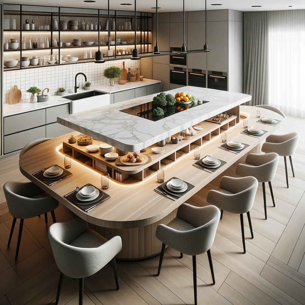 Tamanho ideal para uma cozinha com ilha - Albergoni Arquitetura e ...